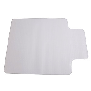 Kcelarec Office Chair Mat for Carpet,35 X 47 inch Computer Desk Chair Mat,Easy Glide Rolling Plastic Floor Mat for Office Chair on Carpet for Work, Home, Gaming (1)