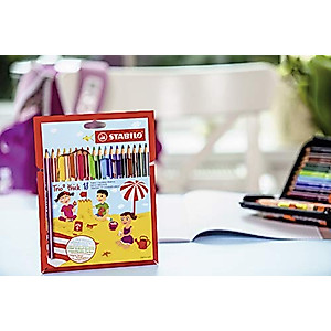 Stabilo Trio Thick Pencil , Set of 18 , Multicolored (022509)
