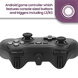 Mobile RENEWED Gamepad Controller for Android- Latency Free Wired Controller with L3 + R3, Improved 8 Way D-Pad, Highly Compatible Gaming Device Holder (Renewed)