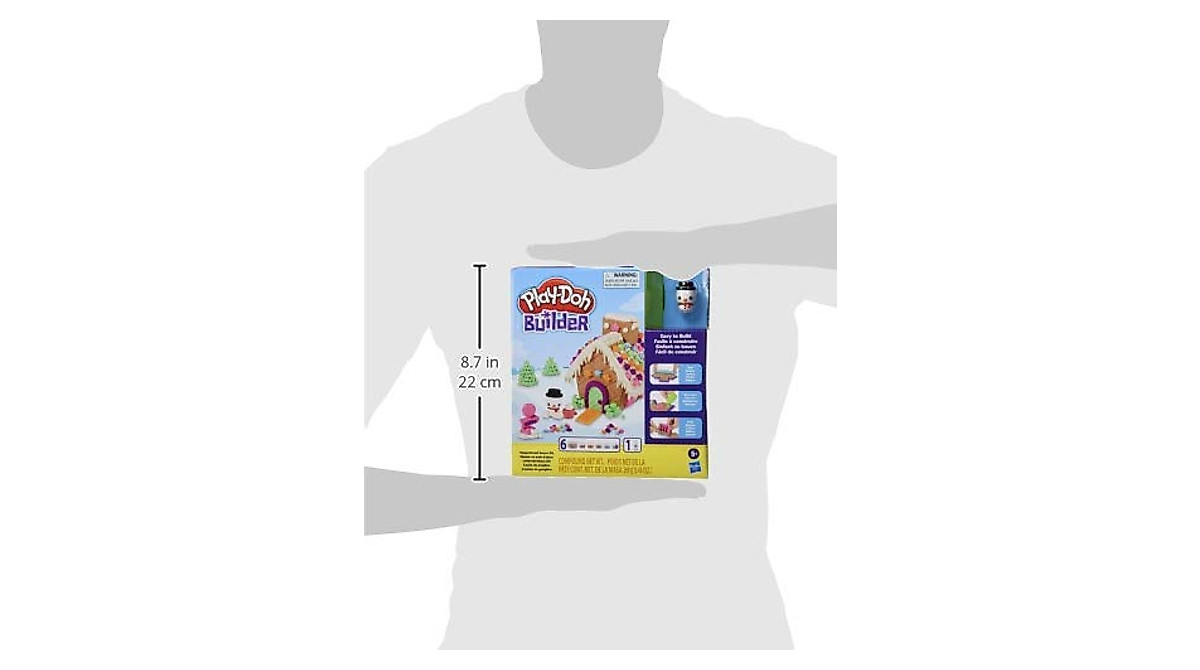 Play-Doh Gingerbread House Kit for Creative Kids