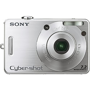 Sony Cybershot DSCW70 7.2MP Digital Camera with 3x Optical Zoom
