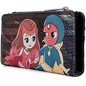 Loungefly Marvel Wanda Vision Chibi Faux Leather Wallet