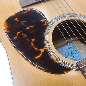 TORT Acoustic Guitar Pickguard Dreadnought D-45 & D-42 Style - Bevelled Edge Premium Quality, Authentic Style and Thickness, and Easy Installation (Hawks Bill)