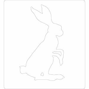 Sizzix Bigz Die 665223 Mr. Rabbit by Tim Holtz, Multicolor