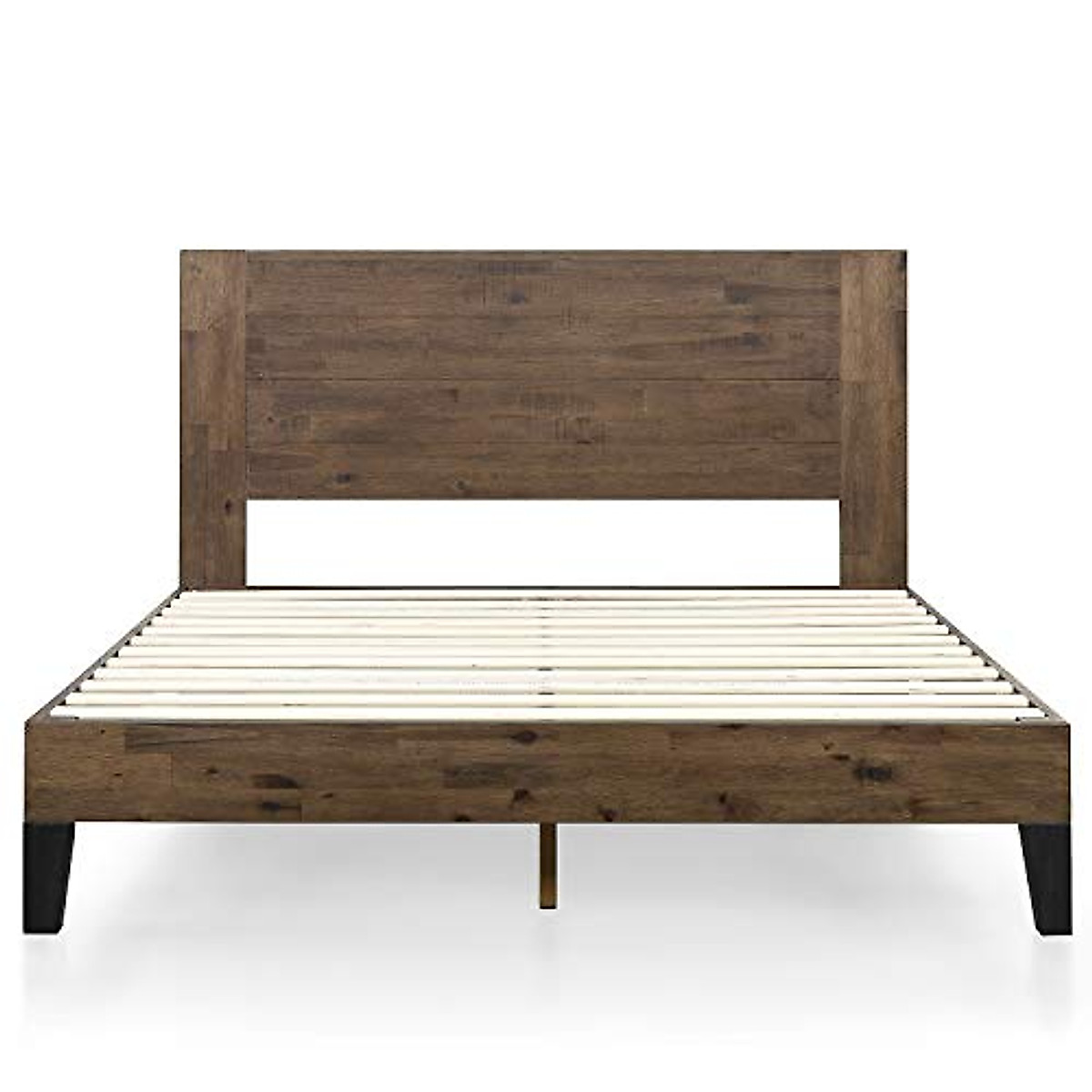 ZINUS Tonja Wood Platform Bed Frame with Headboard / Mattress Foundation with Wooden Slat Support / No Box Spring Needed / Easy Assembly, Full