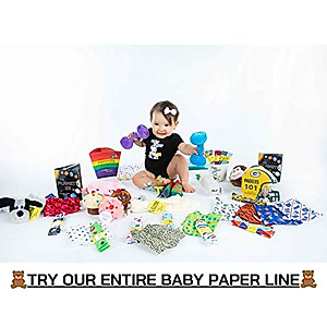 Baby Paper Baby Toys Plush Free Weight Toy | Sensory Toys for Baby Boy & Baby Girl | Toddler Toys Promote Sensory Play | Blue Stuffed Toy Safe for Kids & Infants | Washable, Portable, & Lovable