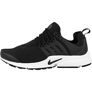 Nike Womens Air Presto Black/Black/White Running Shoe 10 Women US