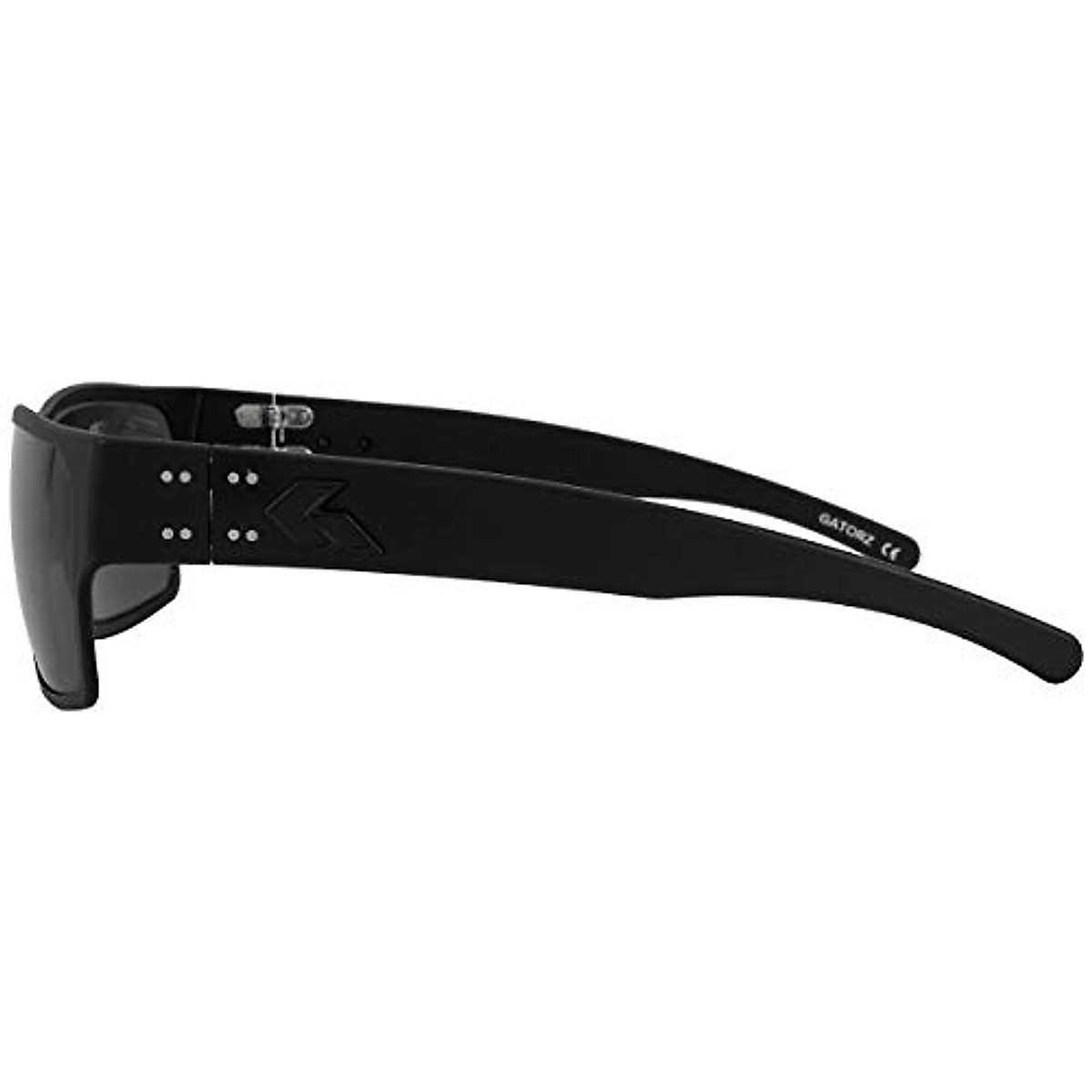 Gatorz Eyewear Delta Sunglasses - Matte Blackout Smoked Polarized Lens GDELMTBLK01PMBP