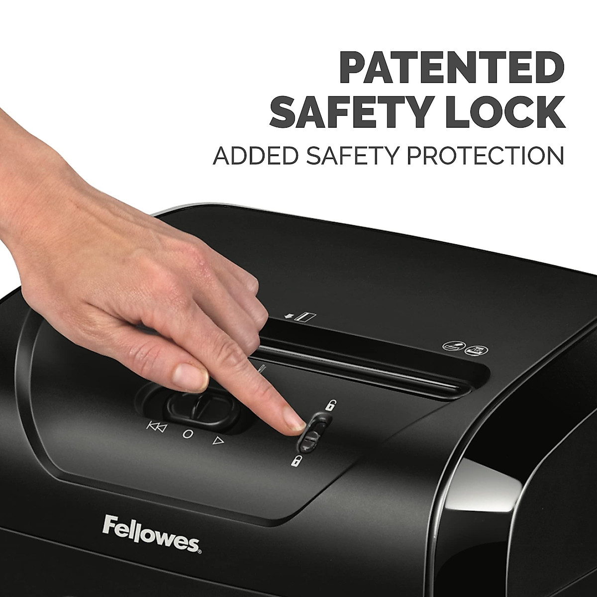 Fellowes 12C15 12 Sheet Cross-Cut Paper Shredder for Home and Office with Safety Lock & Powershred Performance Shredder Oil, 12 oz. Extended Nozzle Bottle (35250)