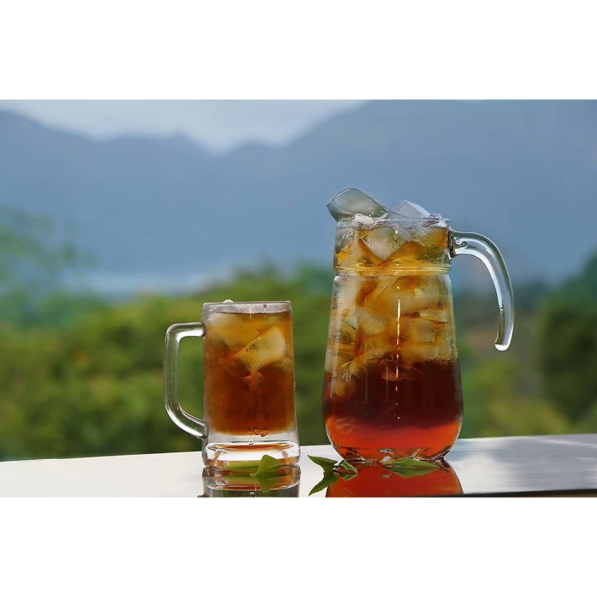 Walters Bay Peach Iced Tea | 12 Quart Sized Tea Bags, Ceylon Tea, Unsweetened, Peach Flavored, 100% Hand Plucked, Black Tea