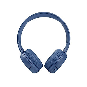 JBL Tune 510BT Wireless On-Ear Headphones with Purebass Sound + JBL Go 3 Portable Bluetooth Speaker - Blue