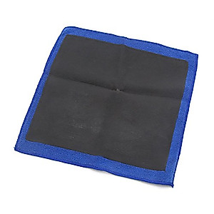 uxcell Clean Clay Design Microfiber Auto Car Towel Drying Washing Cloth Blue 12.6" x 12.6"