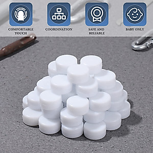 Toddmomy 50 Pieces Noise Maker Insert Rattle Box Rattle Toy Rattle Repair Fix for Baby Pet Toy