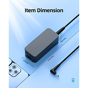 ADL45WCC Charger Fit for Lenovo Ideapad Slim 1 3 S145 S340 45W Laptop