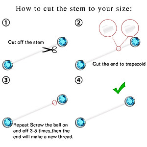 Anicina Plastic Pregnancy Belly Button Rings Maternity Belly Button Ring Bioplast Sports Clear Pregnancy Belly Rings Piercing Retainer for Pregnant Women Mix Style 14G 35mm Blue