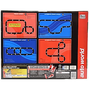 Auto World/Premium Hobbies Highway Getaway Mustang VS Viper HO Scale Slot Car Race Set CP7974