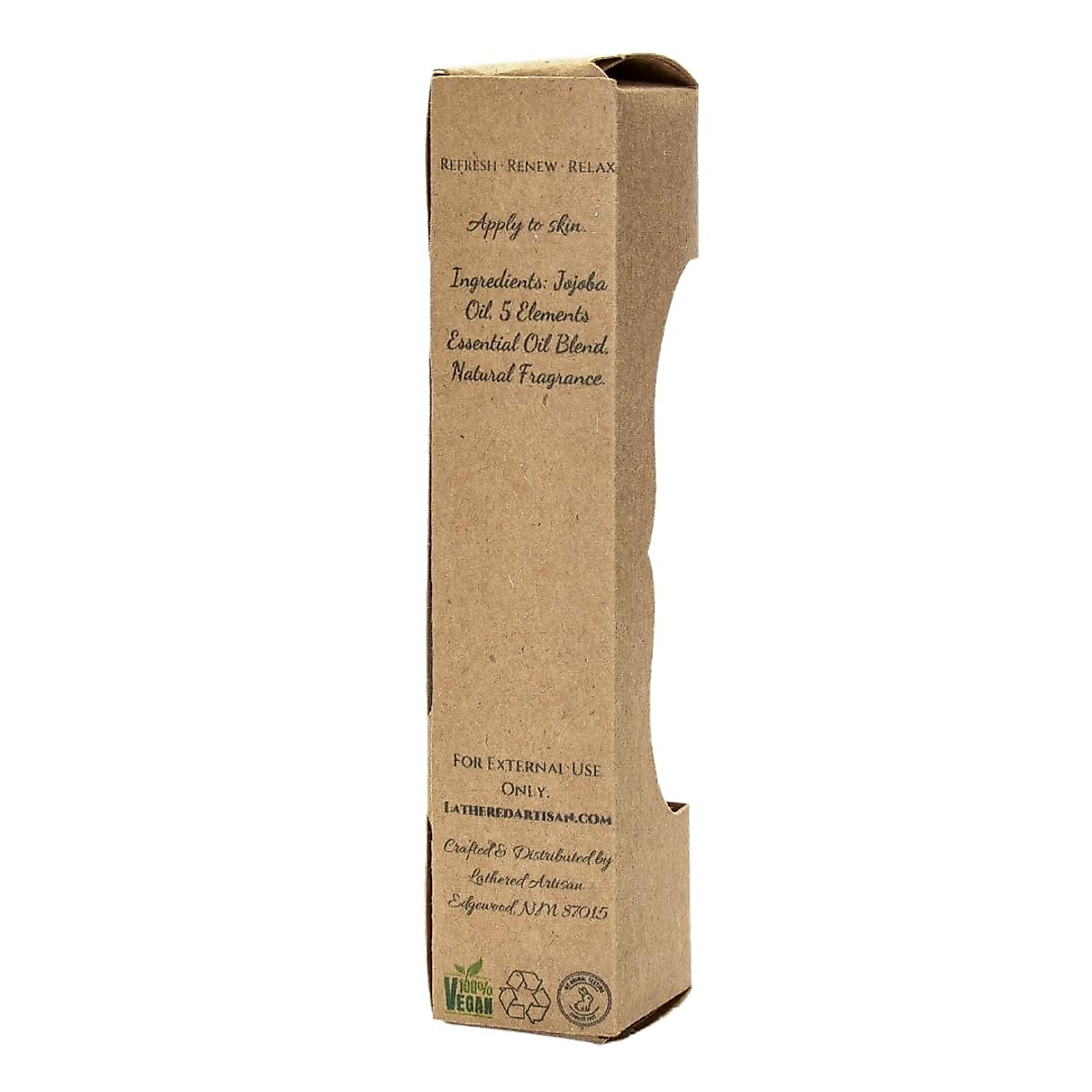 Wisteria & Lilac - Natural Fragrance Oil Perfume with Essential Oils by Lathered Artisan - Alcohol-Free Plant Based Oil Perfume, Nourishing, and Uniquely Handcrafted (Wisteria & Lilac - Spray)