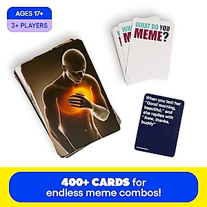 WHAT DO YOU MEME? Core Game - The Hilarious Adult Party Game for Meme Lovers