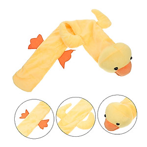UTHCLO Stethoscope Case Cartoon Stethoscope Sleeve Animal Stethoscope Protector Animal Plush Stethoscope Sleeve Stethoscope Accessories Doctor Stethoscope Cover ， Yellow