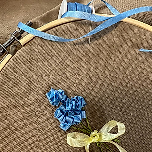 Threadart Linen Fabric by The Yard - Embroidery Fabric - Premium Cotton Linen Fabric for Embroidery, Cross Stitch, Apparel, Linen Canvas, Home Décor - 55" Width - Natural