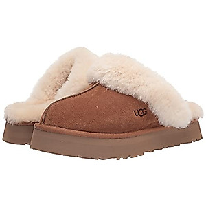 UGG Women's Disquette Slipper, Chestnut, 7
