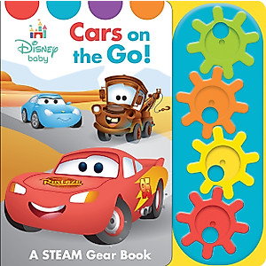 Disney Baby - Cars on the Go! - A STEM Gear Sound Book - PI Kids (Play-A-Sound)