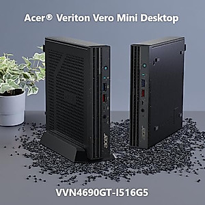 Acer Veriton Vero Mini VVN4690GT-I516G5 Desktop | Intel Core i5-12400T | 16 GB DDR4 | 512 GB PCIe 4.0 SSD | Wi-Fi 6E | USB KB & Mouse | Windows 10 Pro 64-bit (Free Upgrade to Windows 11 Pro 64-bit)