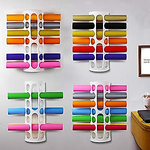 Lunies Plastic Bag Holder, Wall Mount Grocery Bag Dispenser, Trash Bag Storage Organizer, Large Capacity Kitchen Organizer for Plastic Bag (2 Packs)