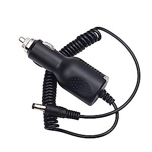 BAOFENG & ABBREE 12-24V Car Charge Cable Line for BaoFeng UV-5R,UV-82, BF-F8HP, UV-82HP, UV-S9/9S,UV-5X3,GT-3TP UV-9R Plus etc Two Way Radio (Compatible with Charger Base)