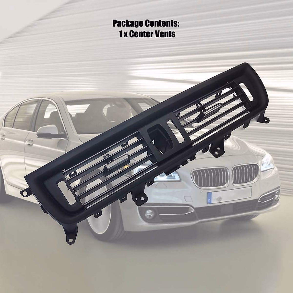 USTAR Front AC Vent Air Grille Fit for BMW F10 F18 520 523 525 528 530 535 550 5 Series 2010-2016 64229166885