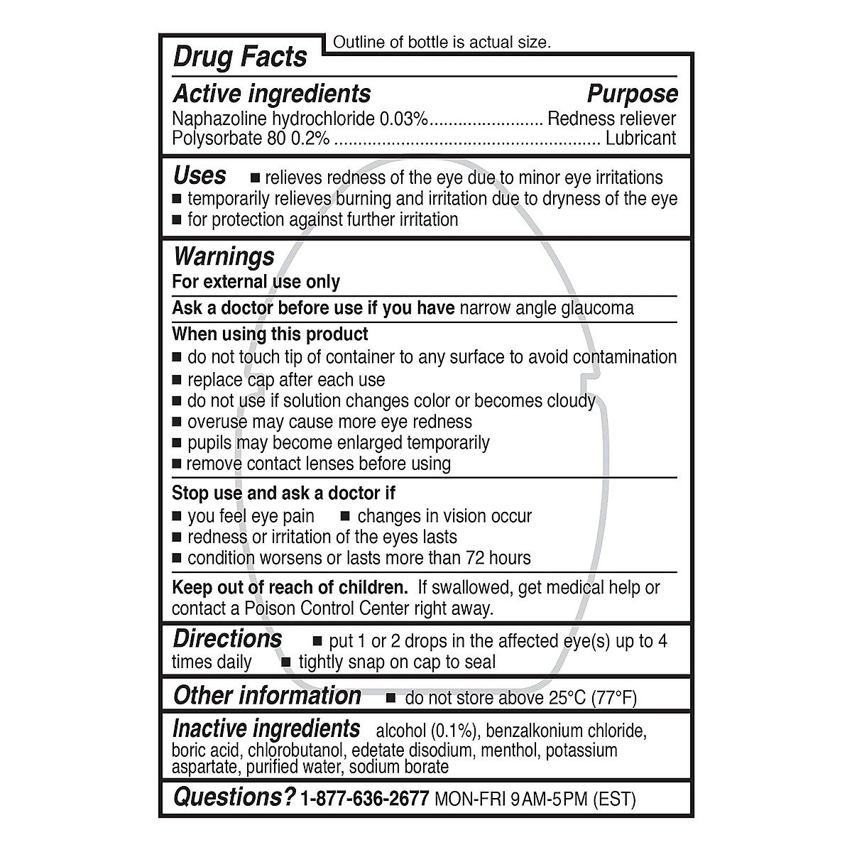 Rohto Maximum Redness Relief Cooling Eye Drops (Pack of 6)