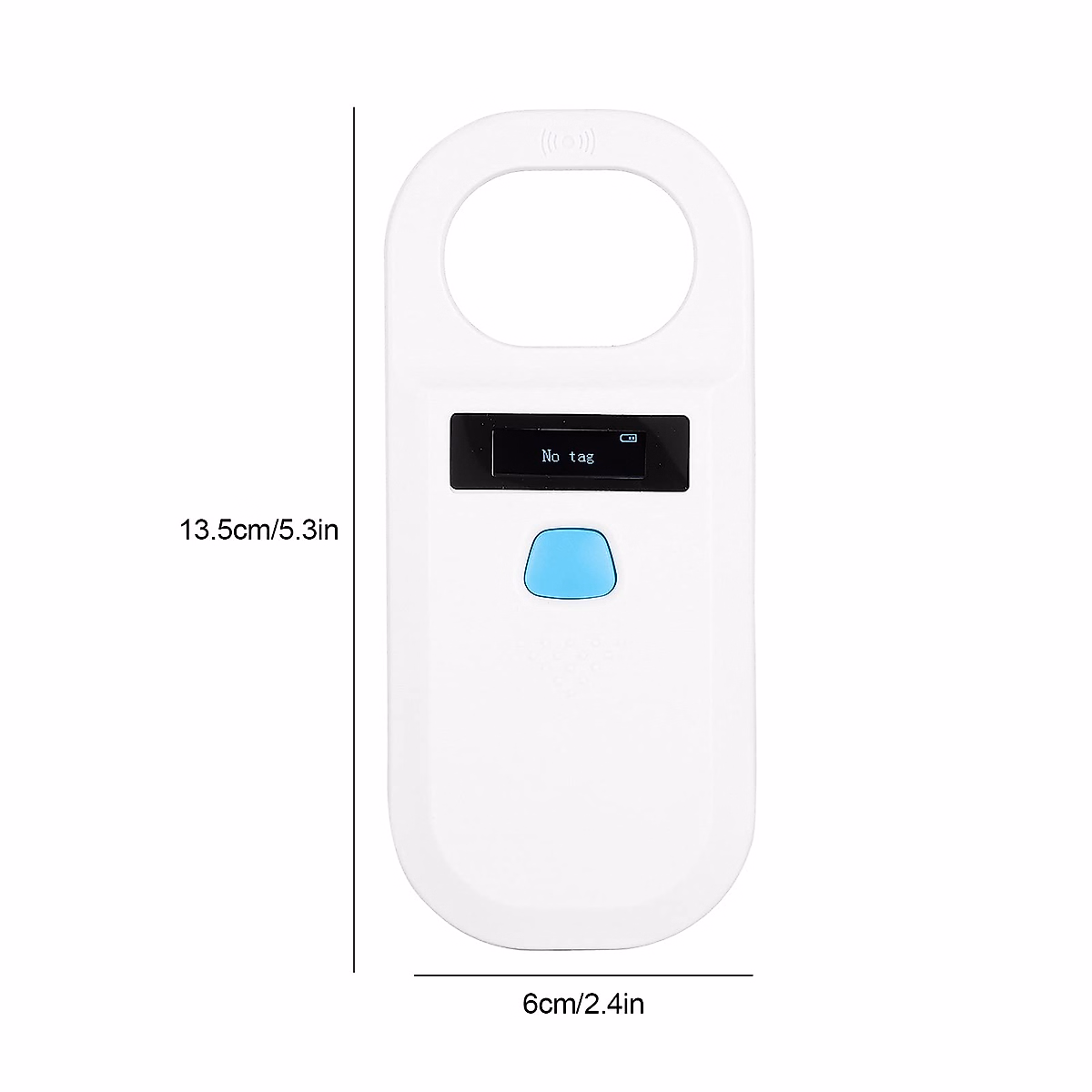 Pet Microchip Scanner Dog Cat Chip Scanner Dog Microchip Reader Horse Label Tag ID Identification Reader for Poultry Resource Management