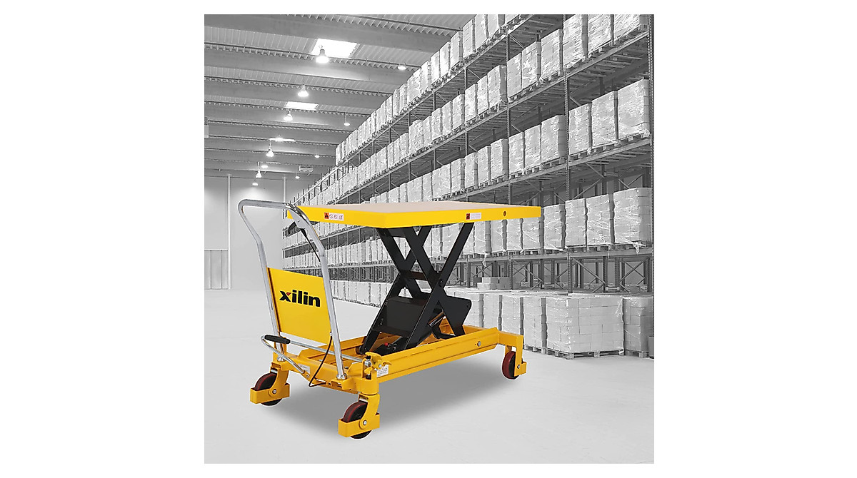 Xilin Hydraulic Lift Table Cart - 3300LBS Capacity