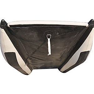 BRIS 11 ft Inflatable Catamaran Inflatable Boat Inflatable Dinghy Mini Cat Boat Gray