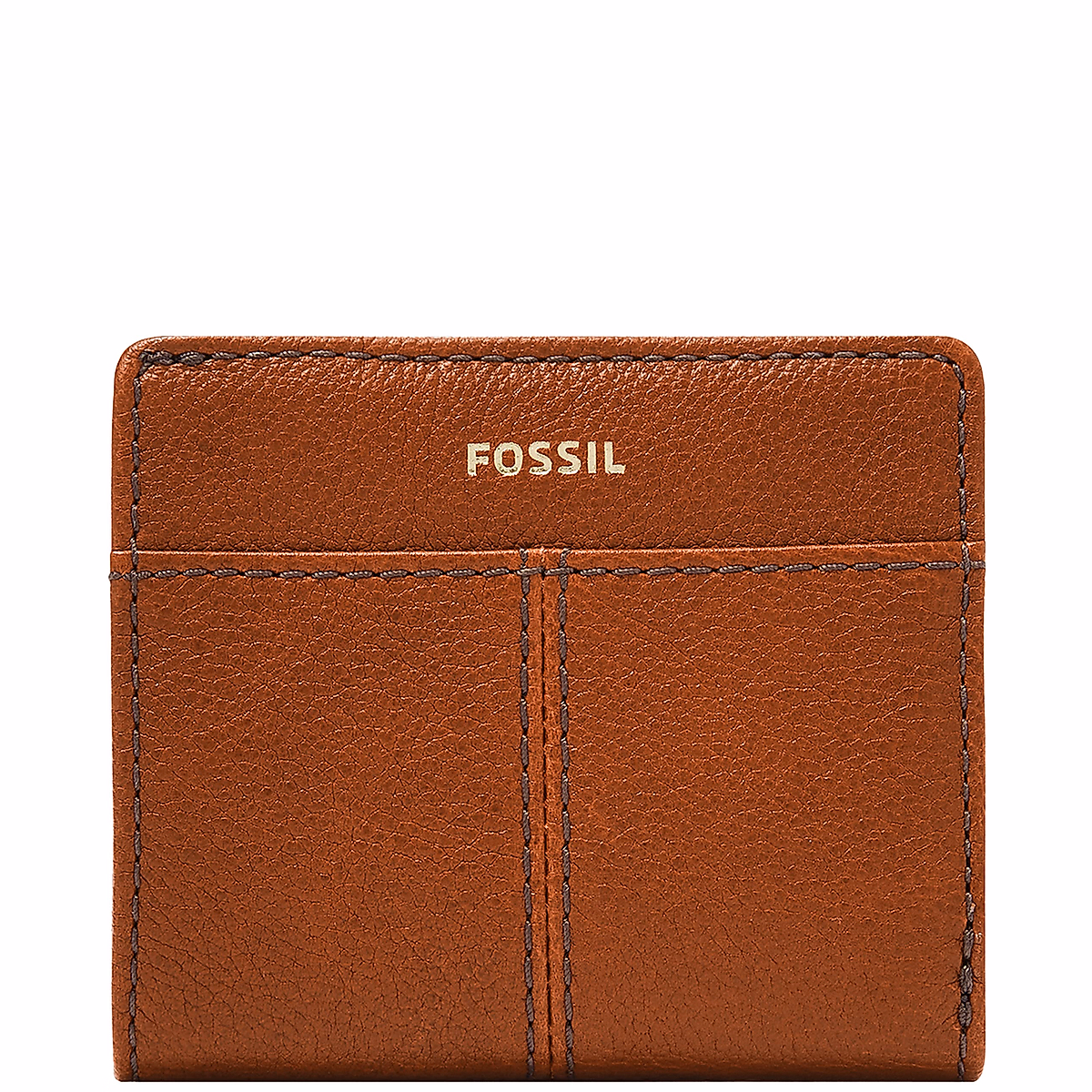 Fossil Women's Tara Leather Wallet Multifunction Bifold, Brandy (Model: SL6523213)