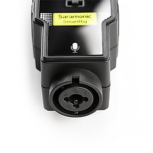 Saramonic SmartRig+ 2-Channel XLR/3.5mm Microphone Audio Mixer with Phantom Power Preamp & Guitar Interface for DSLR Cameras, Camcorders, iPhone, iPad, iPod, and Android Smartphones