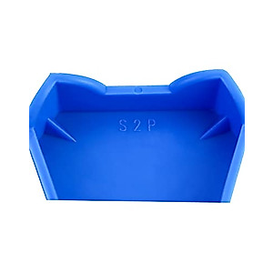 QWORK Dental Base Forming Kit, 6 Pcs Casting Trimming Dental Impression Tray Dental Plaster Mold Base for Store Dental Impression Trays Lab Model Base Set