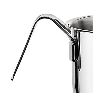 A Di Alessi,AJM302 "POTS & PANS", Milk boiler in 18/10 stainless steel mirror polished,2 qt ¼ oz