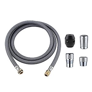 Kitchen Faucet Parts Pull out Faucet Hose Compatible for Grohe 48293000 Flexible Shower Hose Replacement With Weight Ball and 3 Connectors