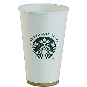[50 Sets] Disposable Coffee Cups with Lids and Sleeves (16oz Grande) - To Go Hot Cocoa Cup, White Paper, Hot Chocolate Bar Supplies - By Dr. Plenty