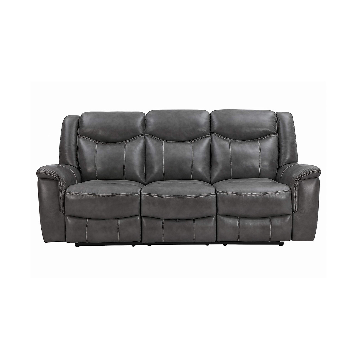 Coaster Furniture Conrad Upholstered Grey 87 5 ' D X 39 W 40 H Sofas 87.5" D x 40.5" H 650354