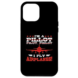 iPhone 14 Pro Max I Fly Airplanes Pilot Aviation Flying Helicopter Graphic Case
