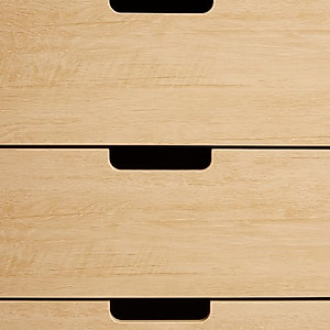 Walker Edison Modern 6-Drawer Dresser Bedroom Storage Organizer, 52 Inch, Riviera