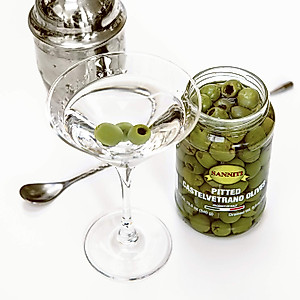 Sanniti Pitted Castelvetrano Olives - 19 Ounce Jar
