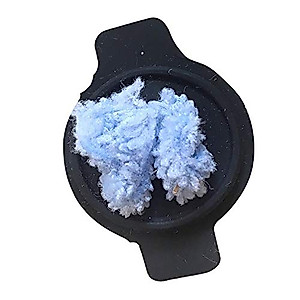 Kvatar Velcro,Washable Mop Cloth,Wick Cap Replacement for iRobot Braava 320 380 380t Floor Mopping Robot Vacuum Cleaning Replace Pad (Mop cloth4+cap2+Velcro2)