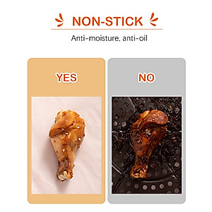 Air Fryer Disposable Paper Liner, Parchment Sheets Round Baking Paper for Air Fryer, Microwave Oven, Roaster, Pan - 100Pcs (8 inch/20cm)