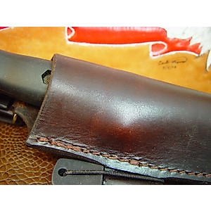 Bk 2 And BK 10 Dangler This sheath will fit both knives Sheath with Firestarter and Striker