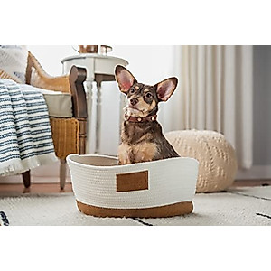 Harry Barker Woven Rope Basket Bed