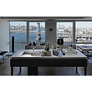 Franke PX-40S Peak Iroko Cutting Board, 16.4 inches, Wood