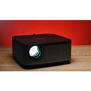 Miroir L300 1080p (Native Resolution) Full HD LCD Portable Projector, Built-in Speaker, LED Lamp, 2X HDMI